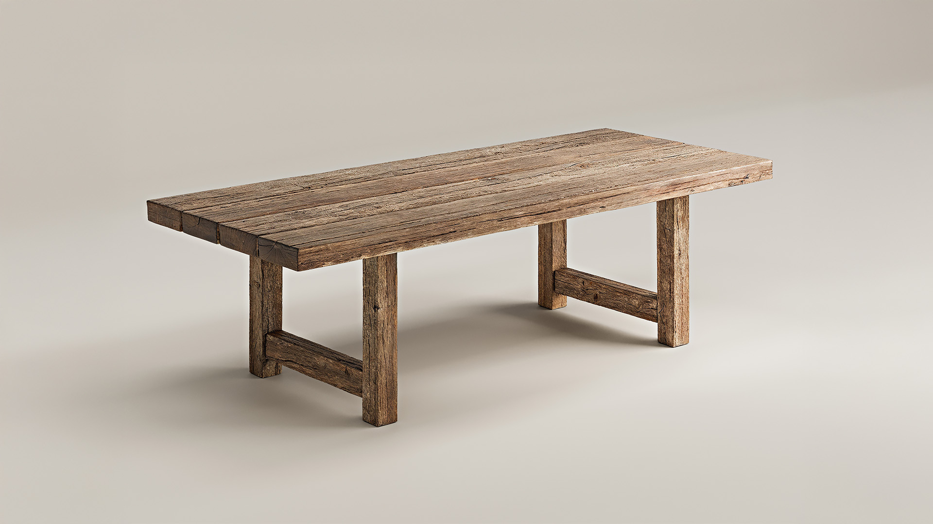 Camus | Indoor rustic wooden Dining Tables | Oakâme