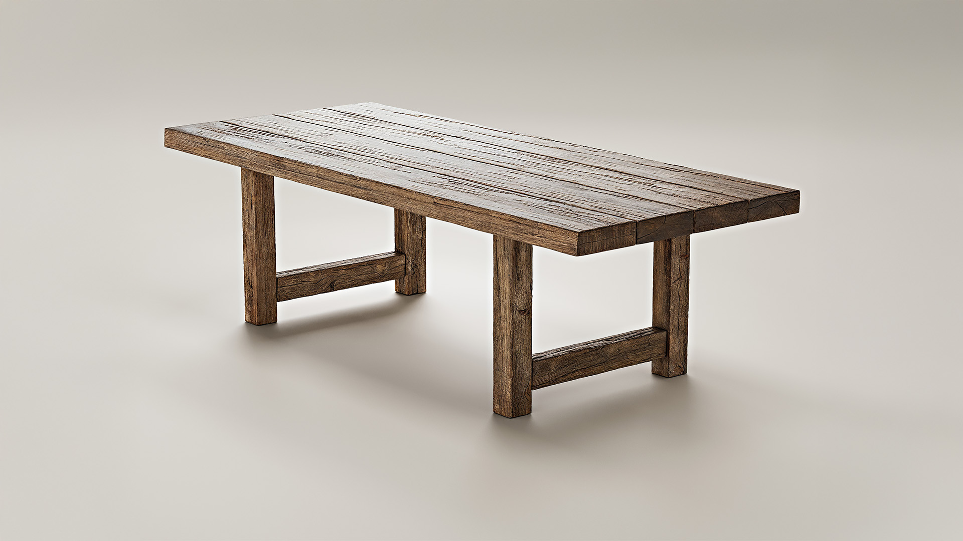 Camus | Indoor rustic wooden Dining Tables | Oakâme
