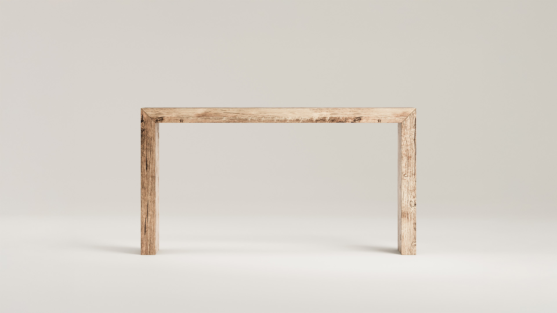 Sartre | Rustic Oak Console | Oakâme