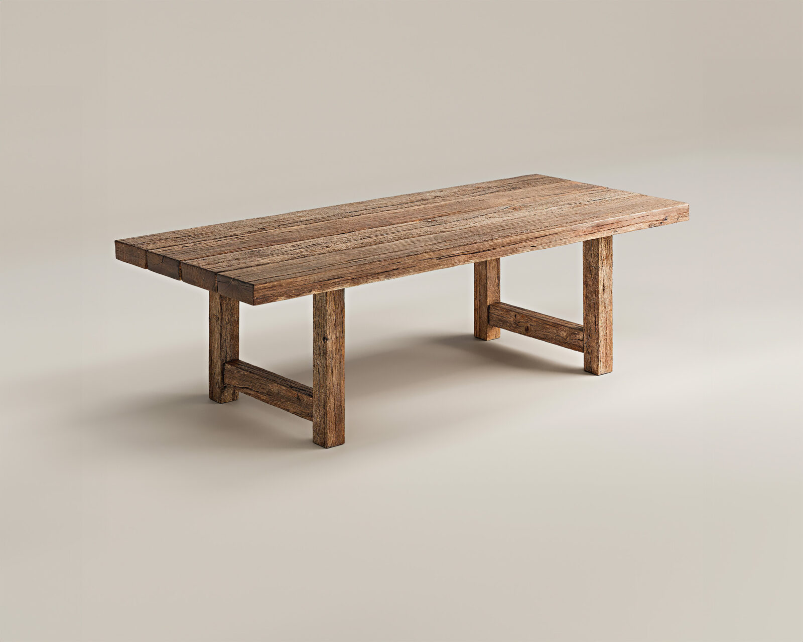 Indoor rustic wooden Dining Tables | Oakâme
