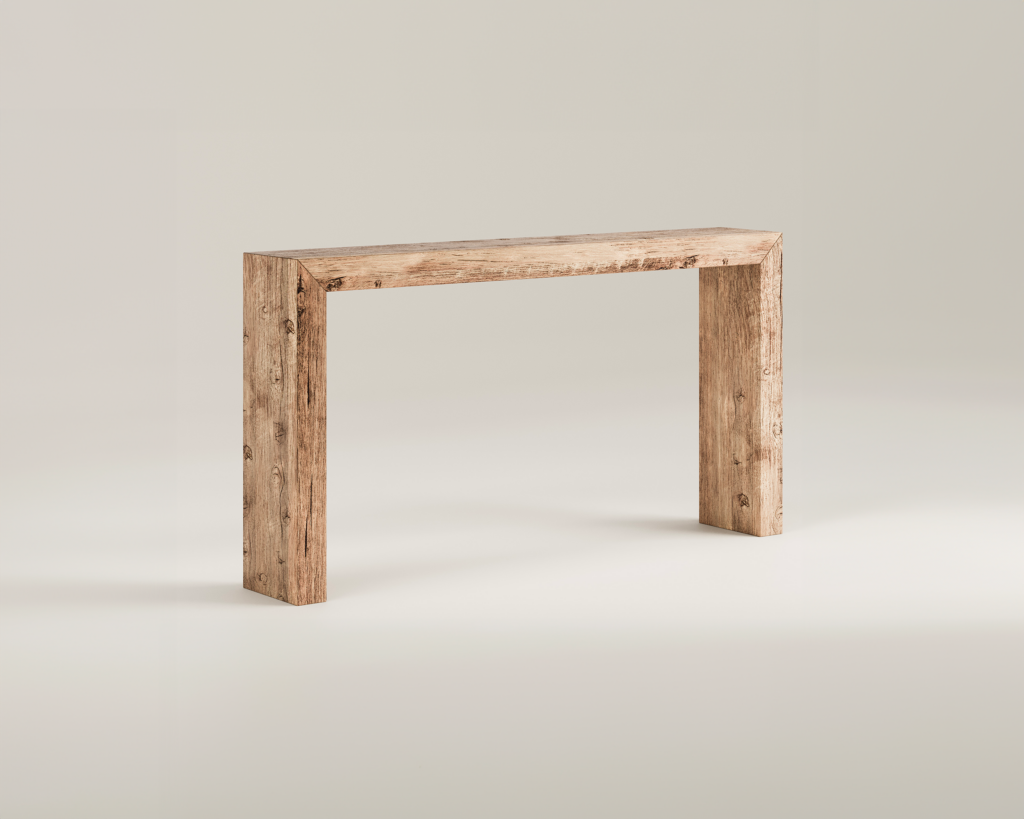Sartre | Rustic Oak Console | Oakâme